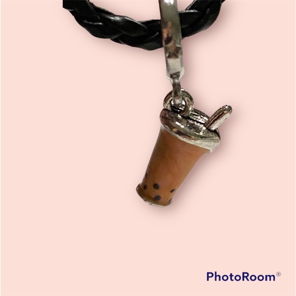 Jewelry | Newsilverenamel Boba Tea Diy Charm | Poshmark